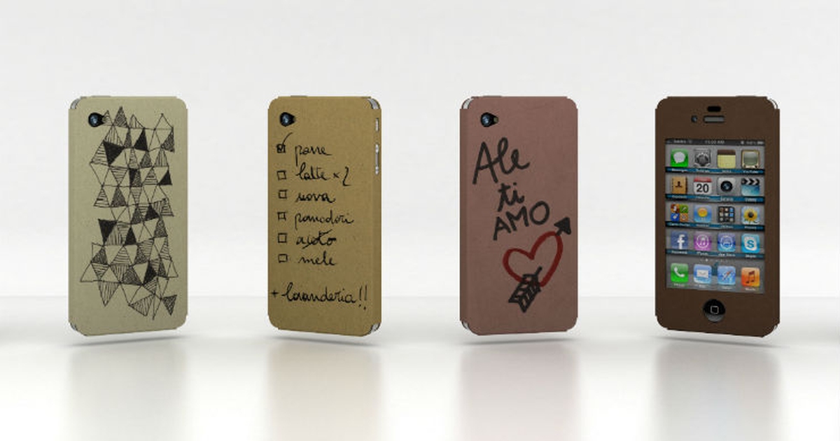 Appunto. La cover per smartphone realizzata in carta ecologica - LifeGate