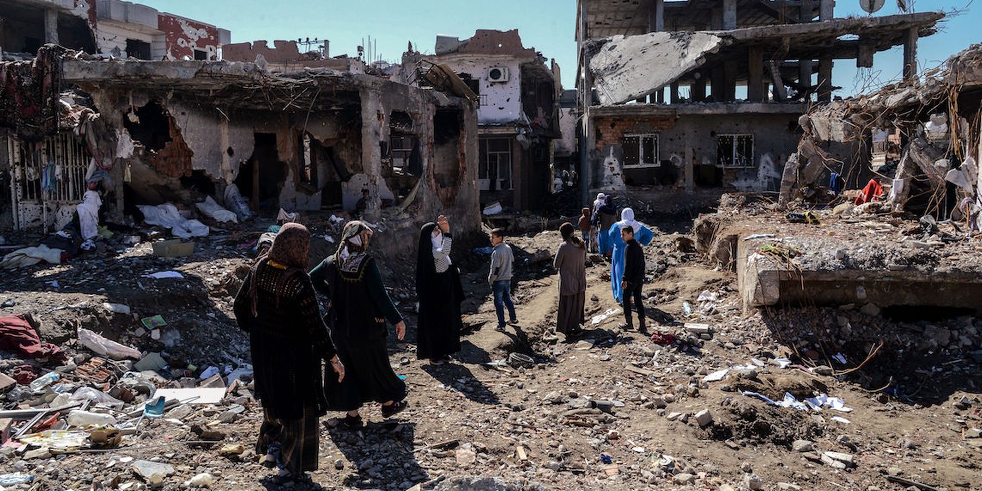 More than 100 civilians reportedly burnt to death in Cizre, Turkey