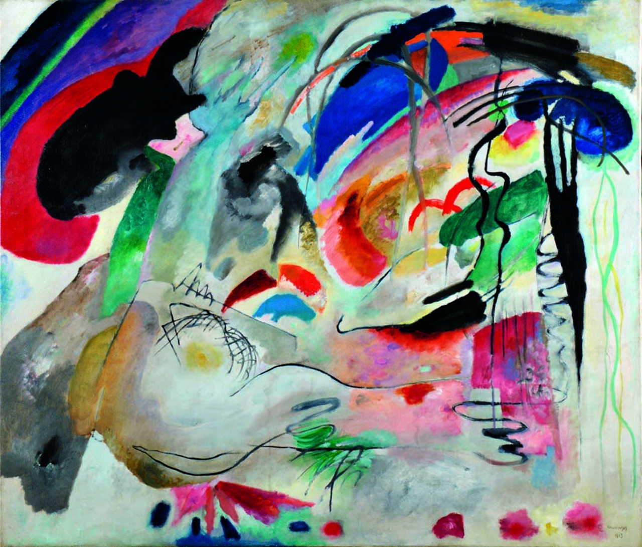 Kandinskij il cavaliere errante in mostra a Milano. Un viaggio astratto ...