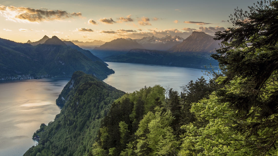Il Lago di Lucerna visto da quassù (grazie a un ascensore) - LifeGate