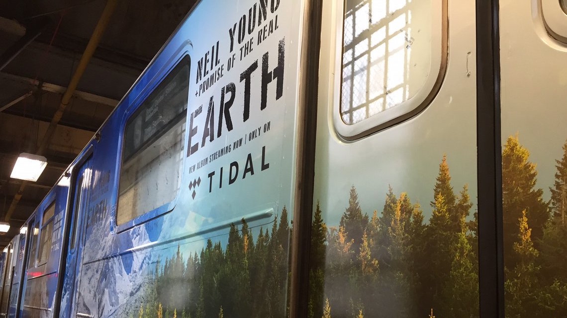 L'Earth train di Neil Young parte da New York - LifeGate
