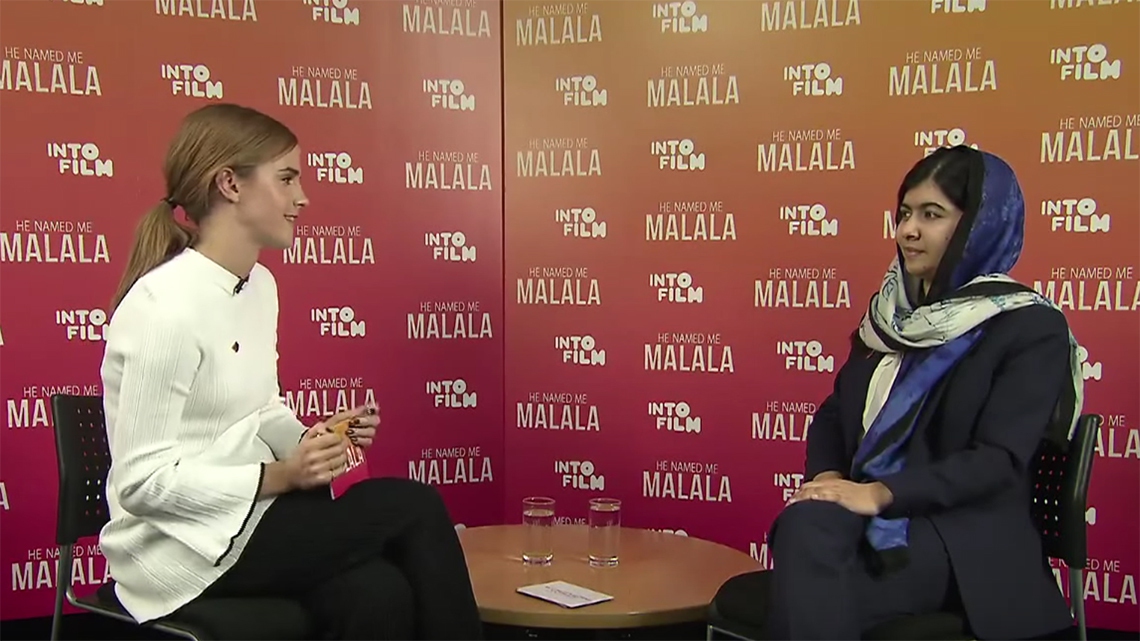 Emma Watson's interview with Malala Yousafzai. Feminism is another word ...