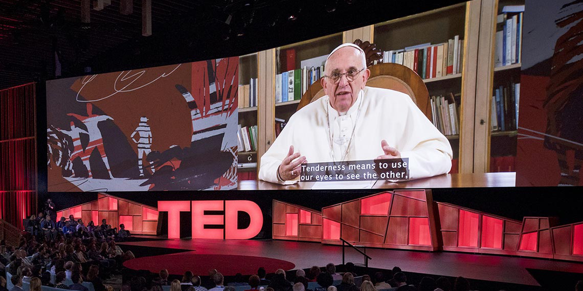 Pope Francis at TED Vancouver talks about tenderness, humility and ...