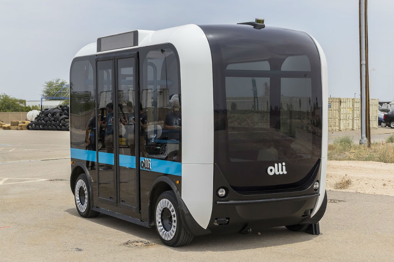 Olli, first 3D-printed electric bus - LifeGate