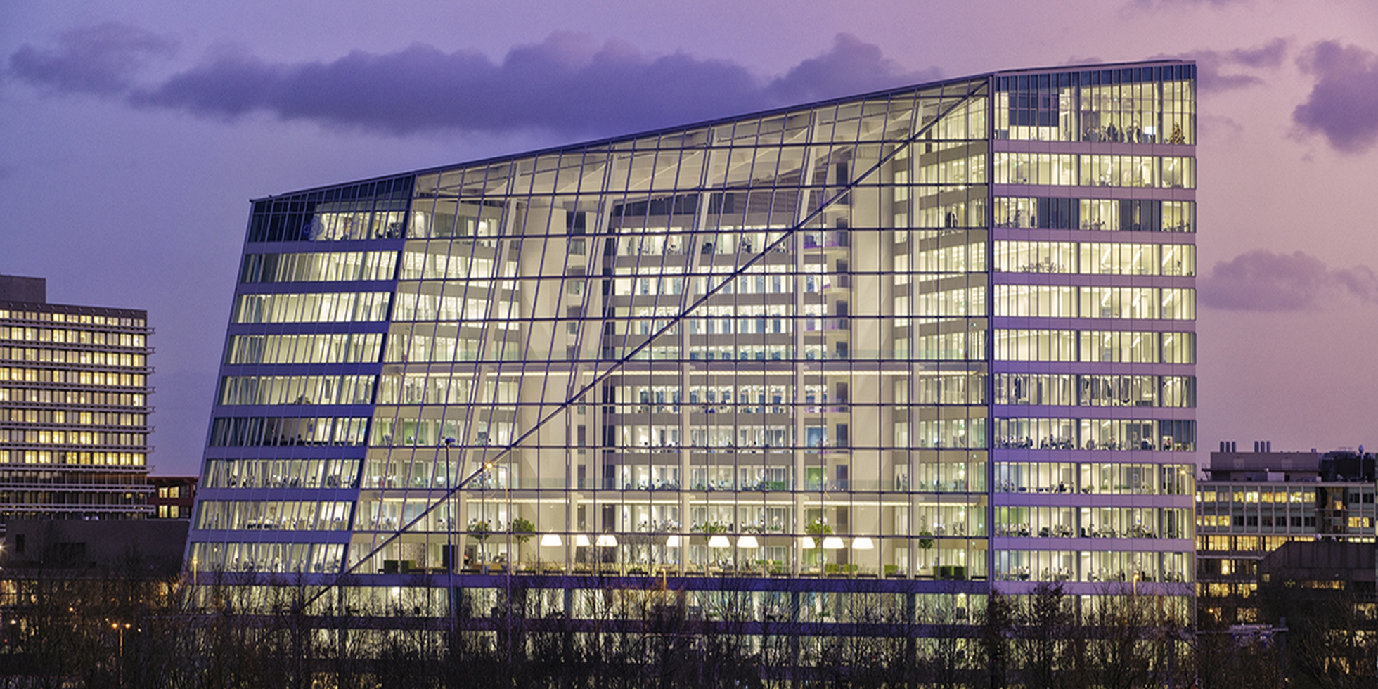 The Edge in Amsterdam. The most sustainable office building in the world