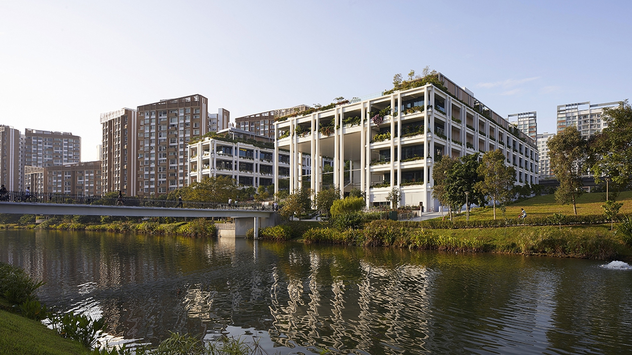 A Singapore nasce Oasis terraces, innovativo centro di aggregazione e ...