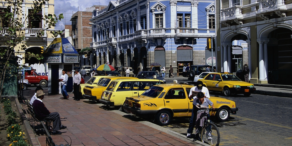 Mobilità sostenibile nei Paesi in via di sviluppo: i taxi in Ecuador