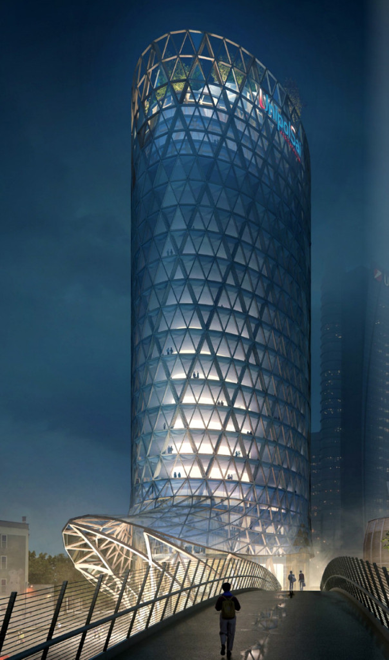 Nido verticale, la nuova torre sostenibile di UnipolSai a Milano - LifeGate