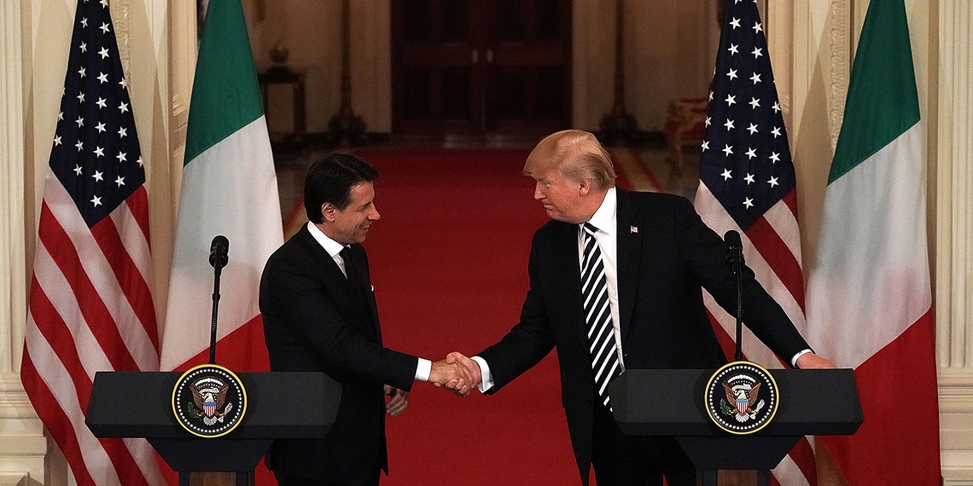 Cosa non si sono detti Trump e Conte durante l'incontro alla Casa ...