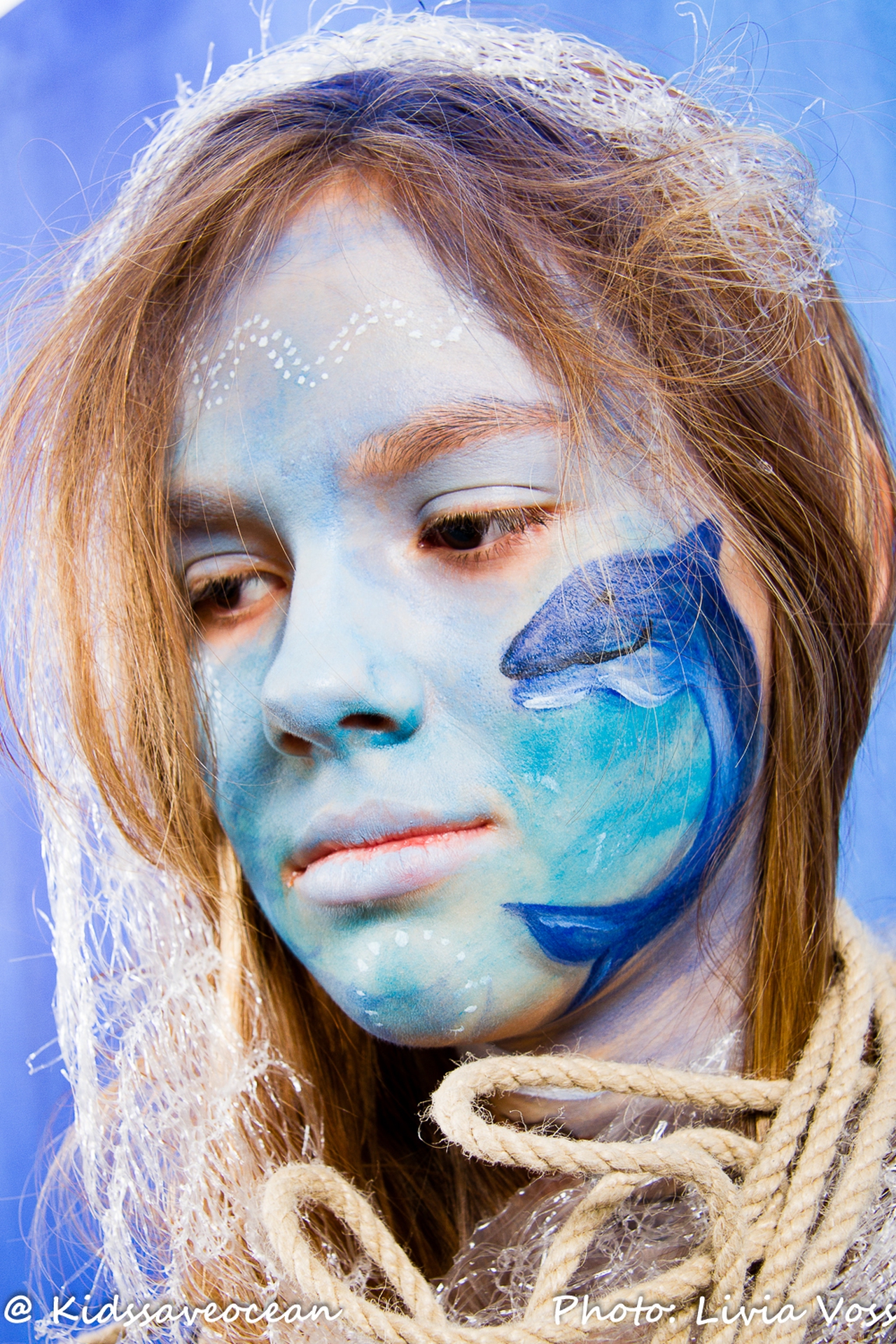 Face Painting On Save Water