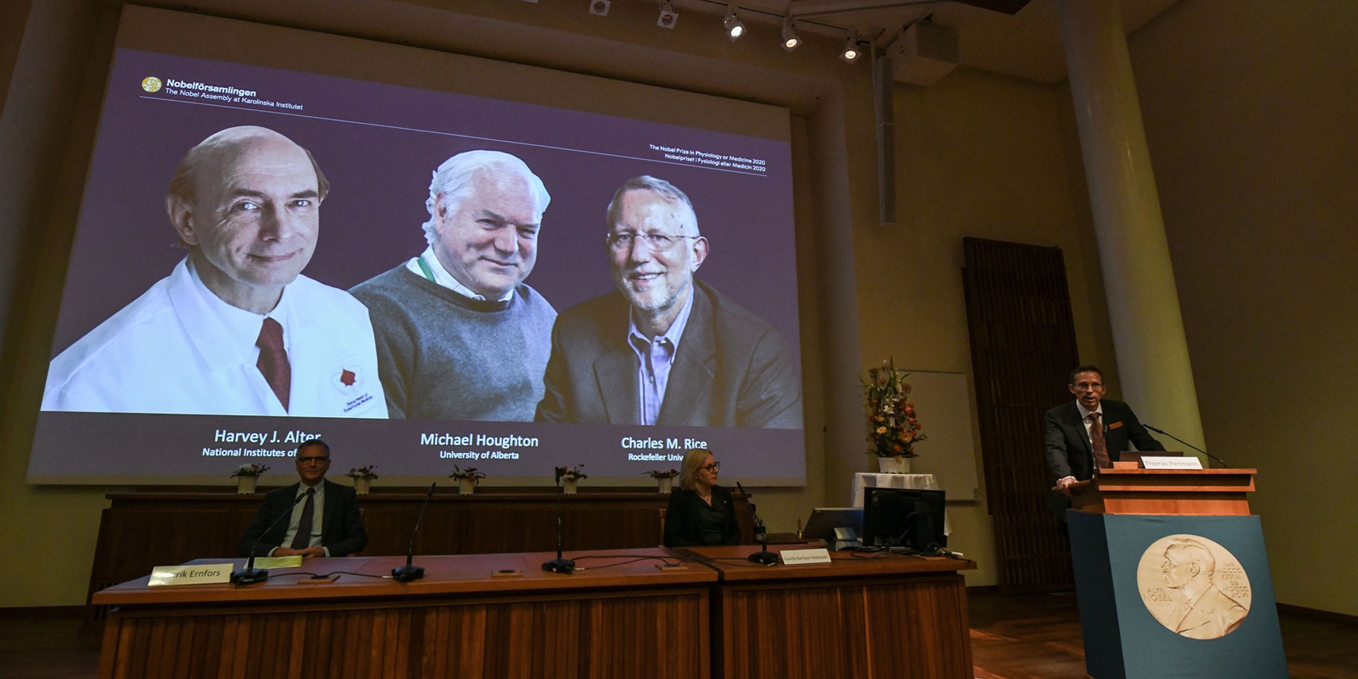 Chi ha ricevuto il premio Nobel per la Medicina 2020