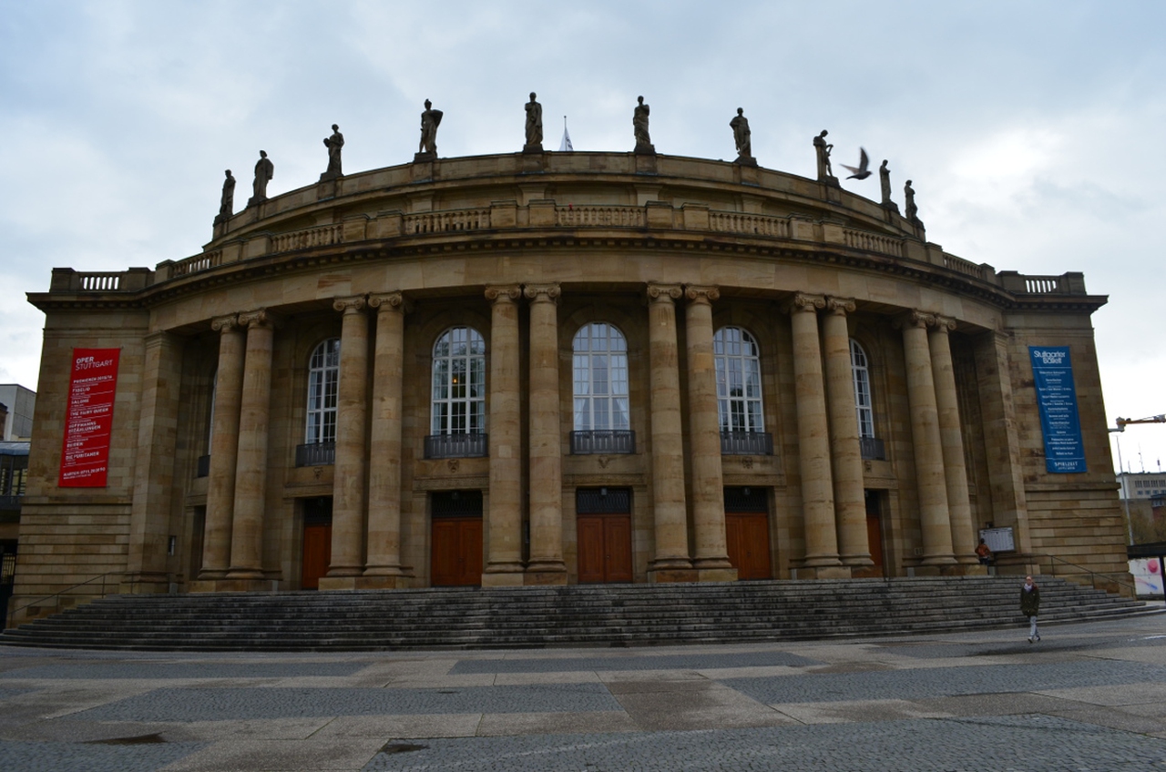 A Stoccarda, la città verde in Germania
