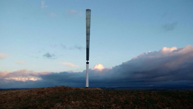 Vortex: Spain's bladeless wind turbine - LifeGate