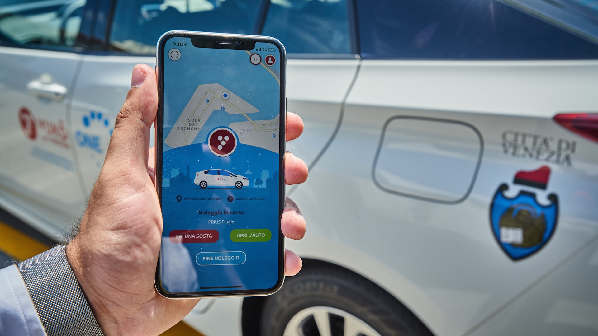 Venezia, il car sharing ibrido funziona e si arricchisce di novità ...