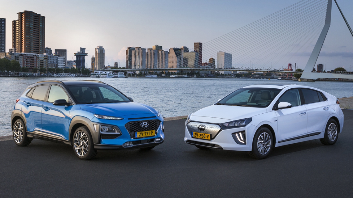 Kona ibrida e Ioniq elettrica, riparte da Amsterdam l’elettrificazione ...