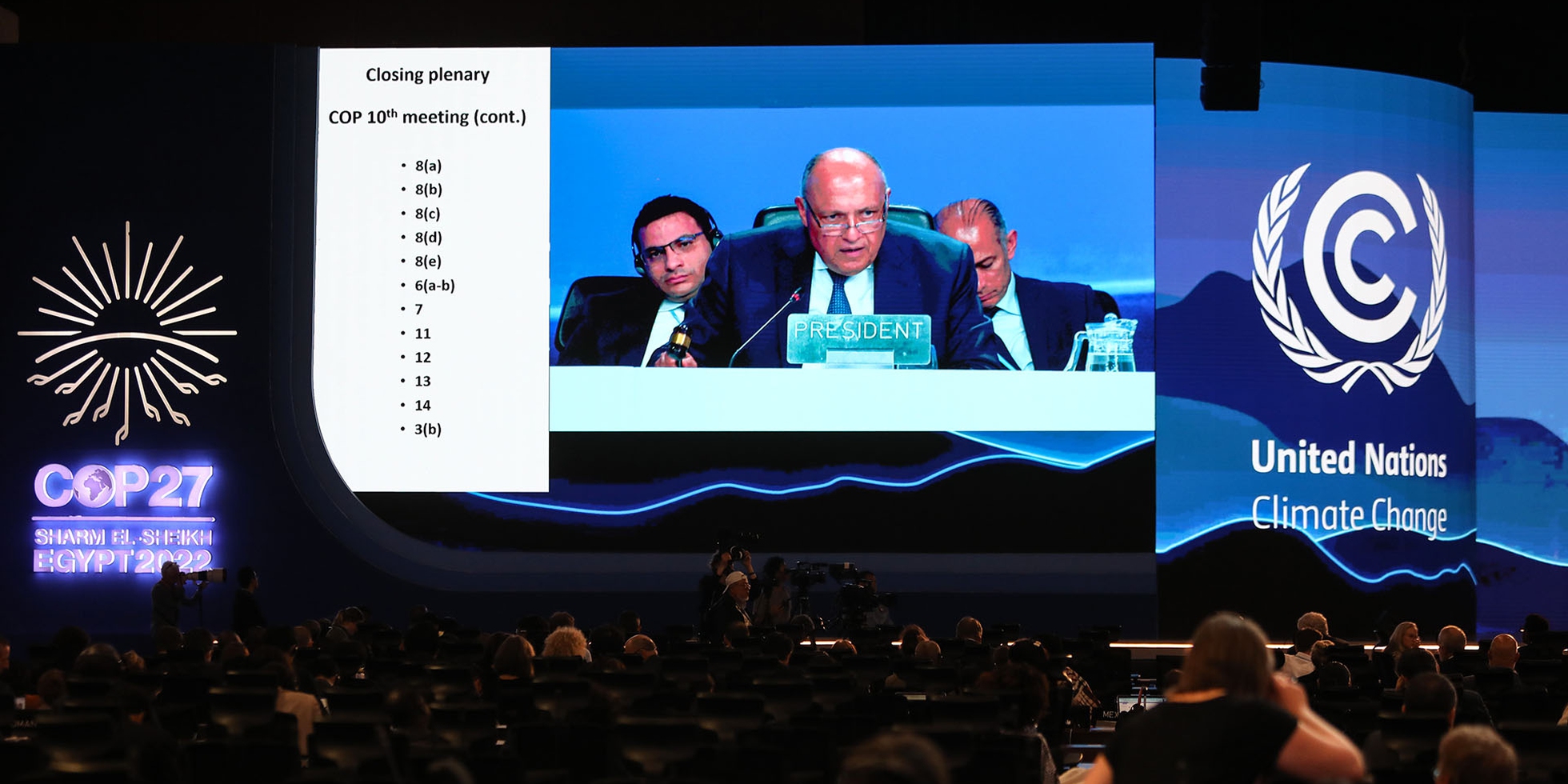 Il monito dalla Cop27: non si può scegliere tra 1,5 gradi e loss and damage