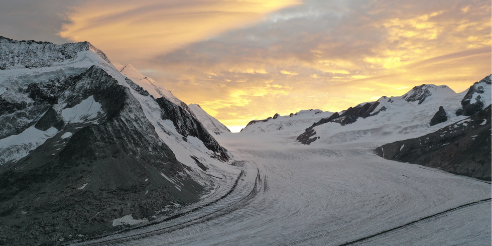 The Greater Aletsch Glacier, a journey into the melting heart of the ...