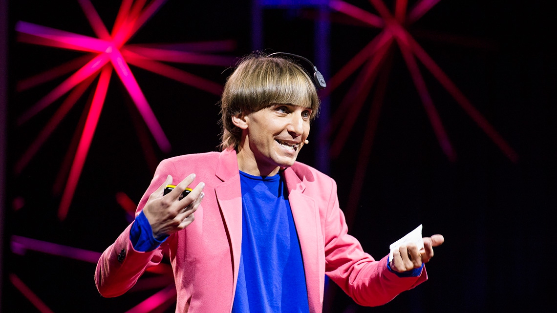 Neil Harbisson. I'm a cyborg and I have nature at heart - LifeGate