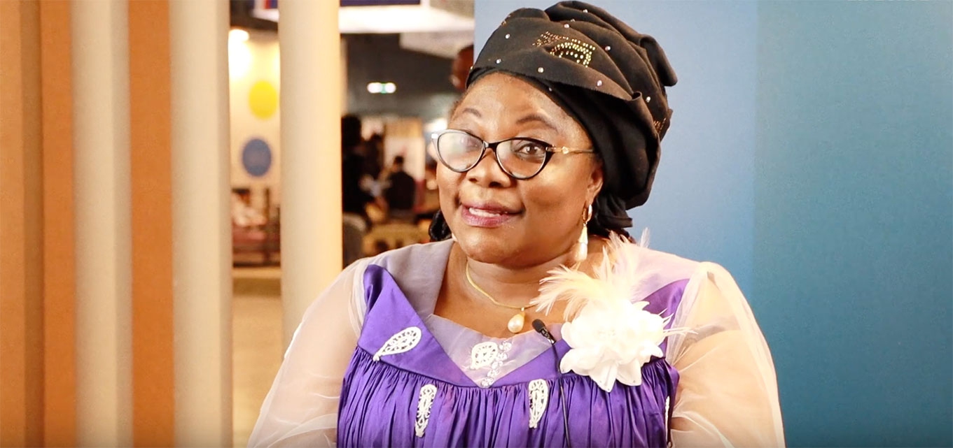 Sarah Anyang Agbor of the African Union. Education is the greatest ...