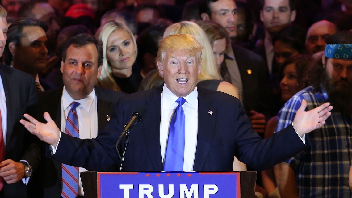 US primaries. Trump wins all 5 states and gets closer to the nomination