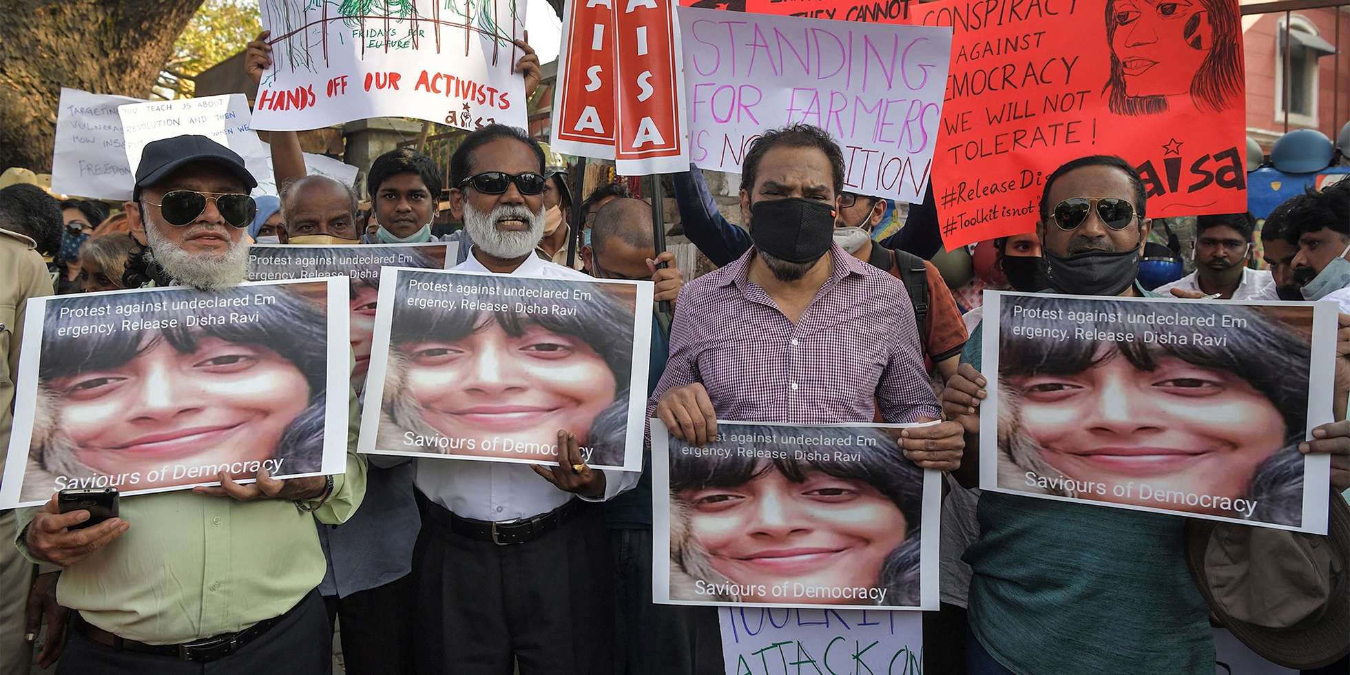 Indian climate activist Disha Ravi arrested for supporting farmers ...