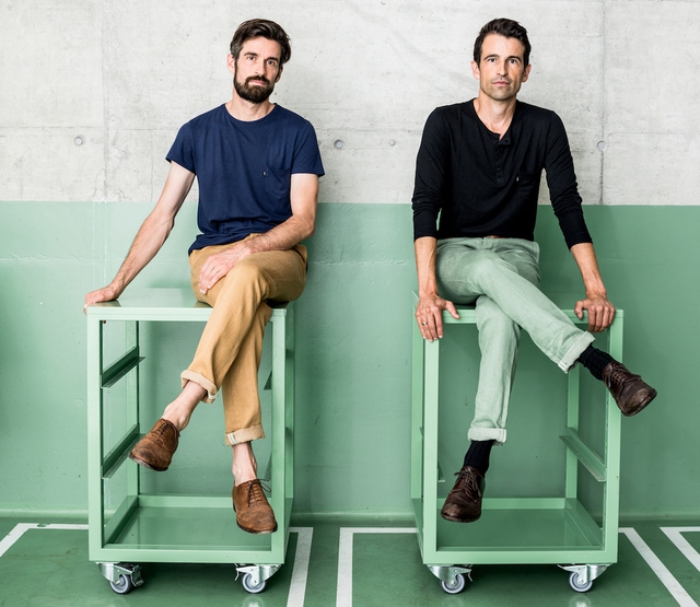 The Freitag brothers, inventors of the bag made from used truck tarps ...