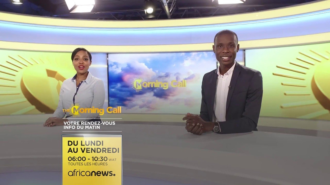Africanews, the first pan-African news channel broadcasting 24/7