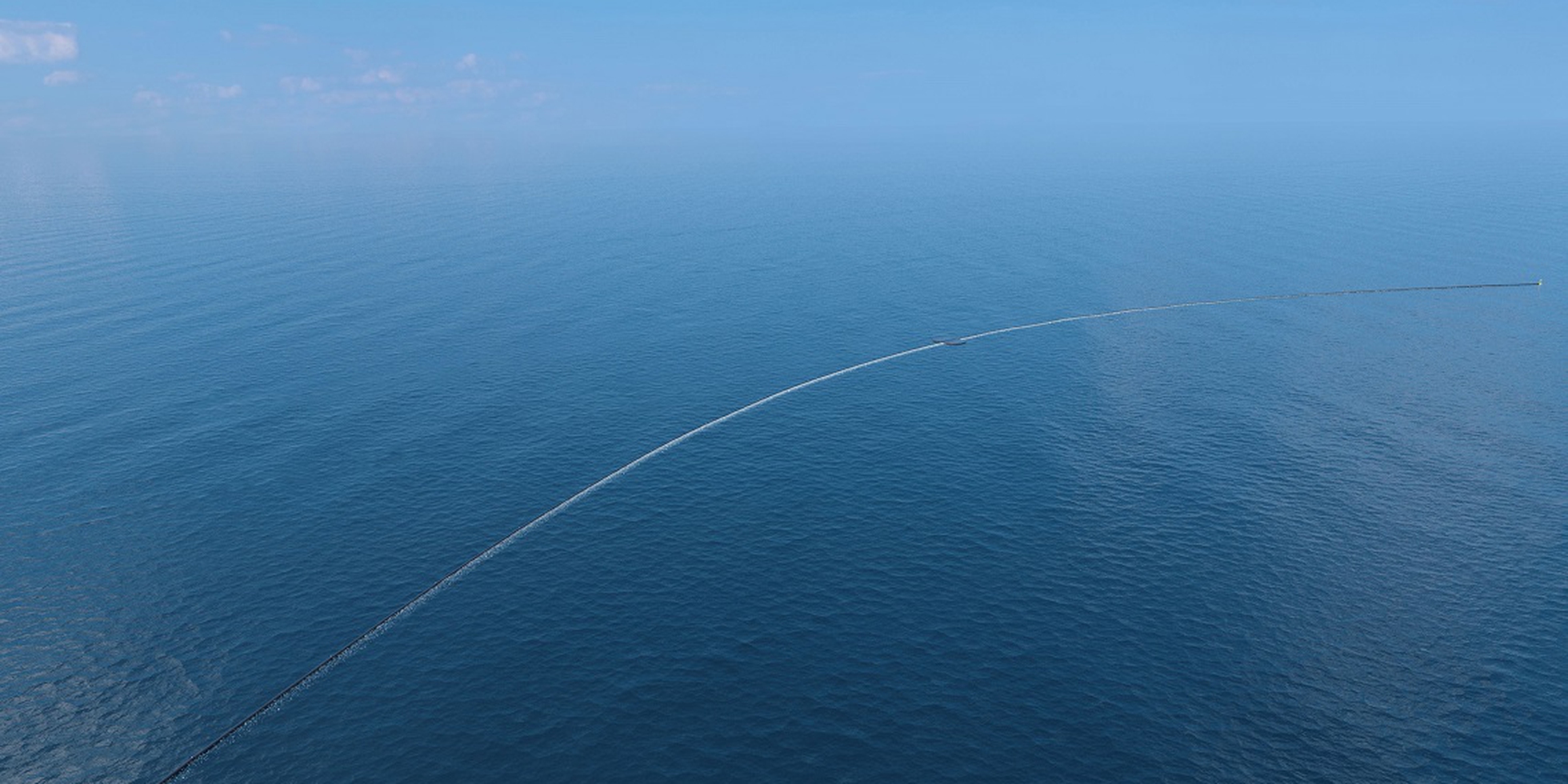 The Ocean Cleanup begins! The device to clean up ocean plastic is on ...