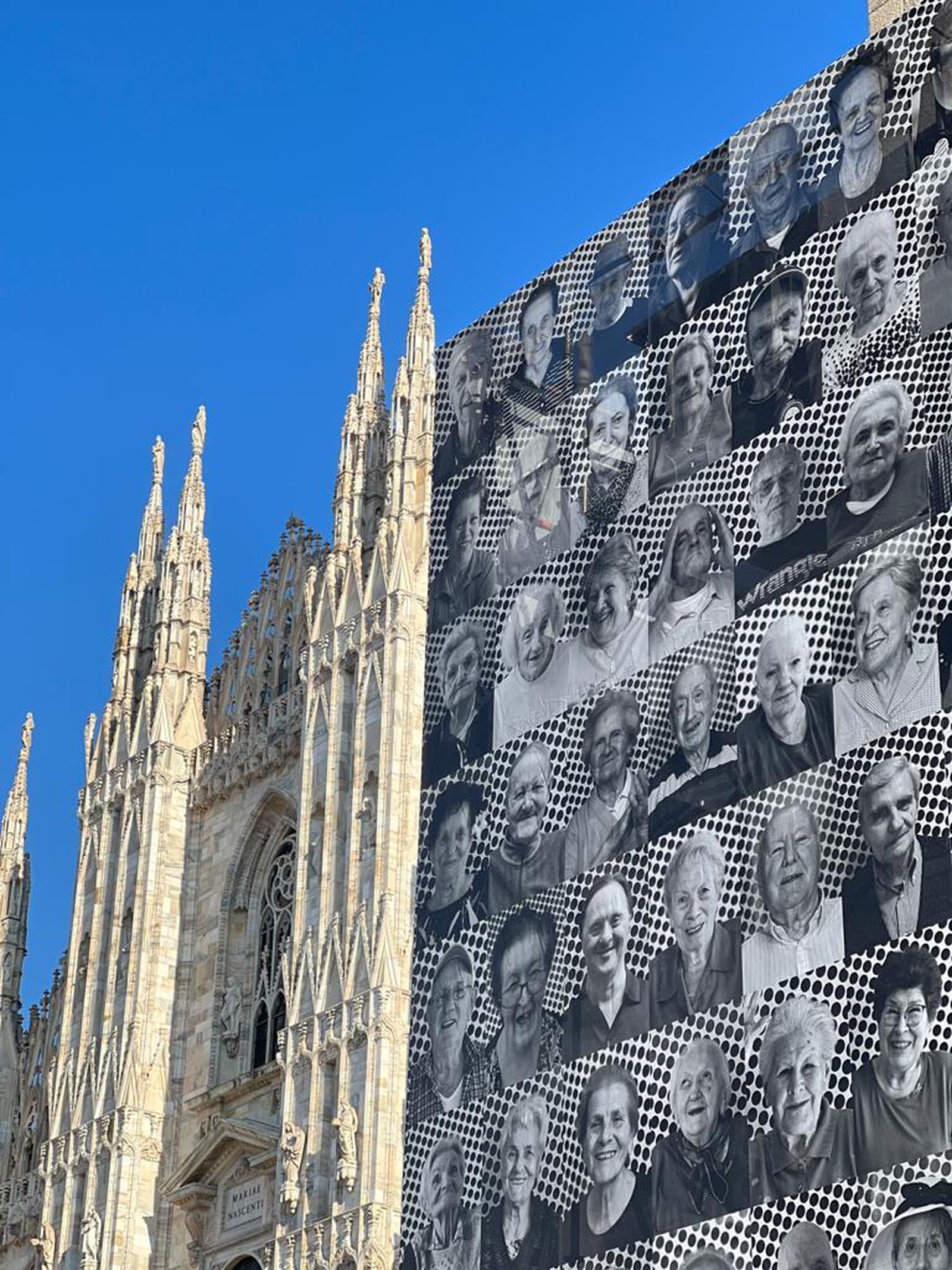 Lo street artist francese JR a Milano con il suoi mille volti dell ...