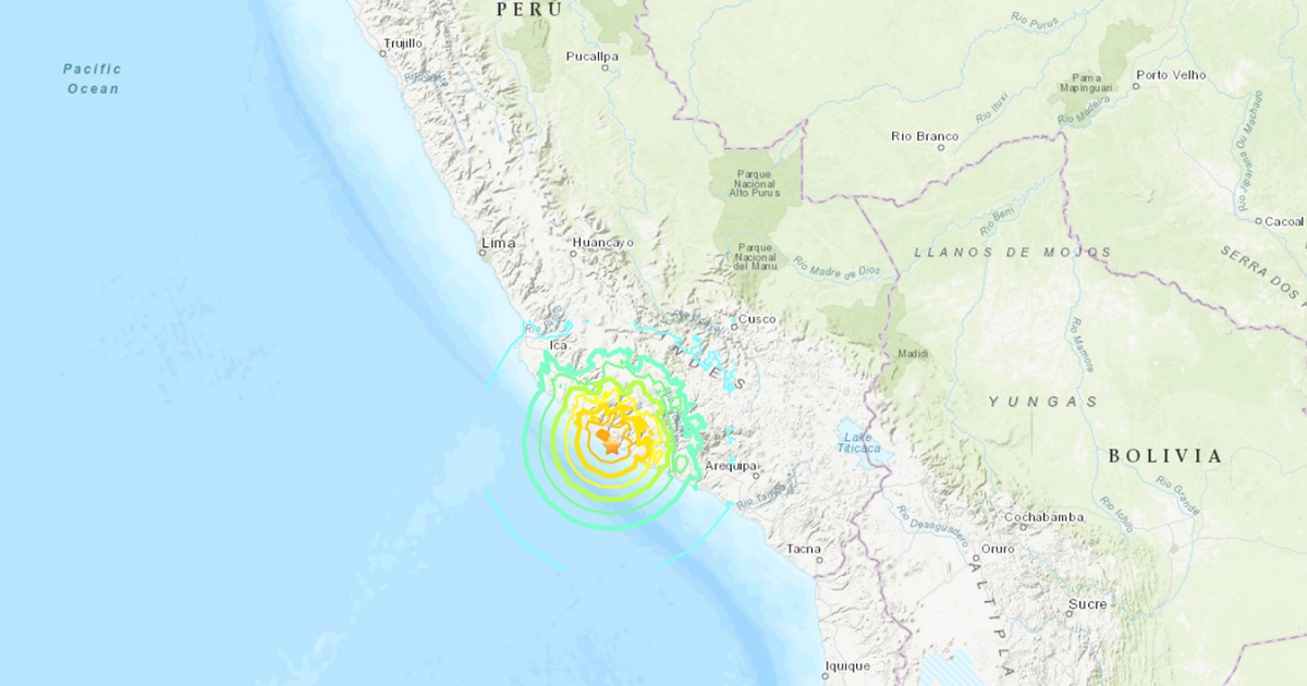 Terremoto Di Magnitudo 7 2 Al Largo Del Perù Ritirata Lallerta