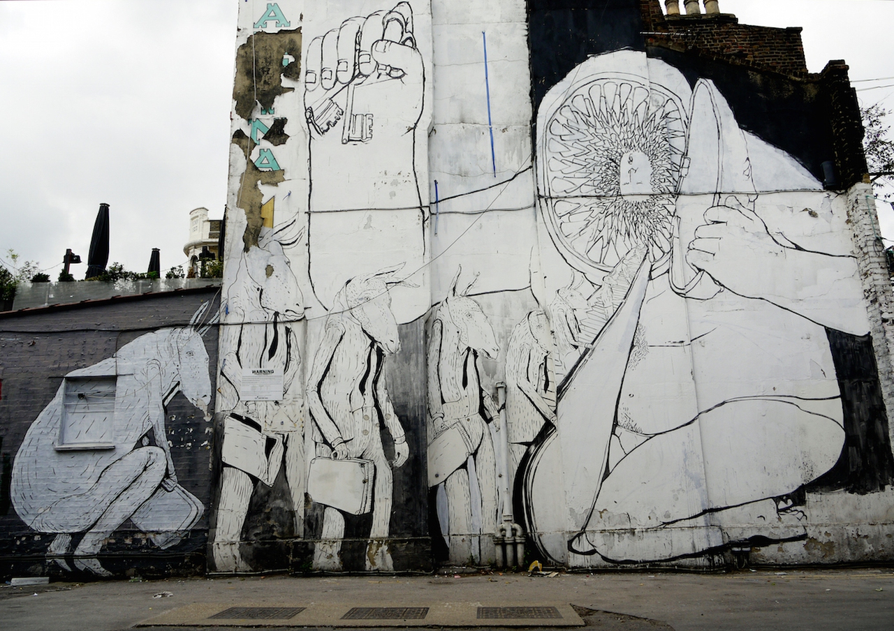 Le opere dello street artist Blu in giro per il mondo - LifeGate